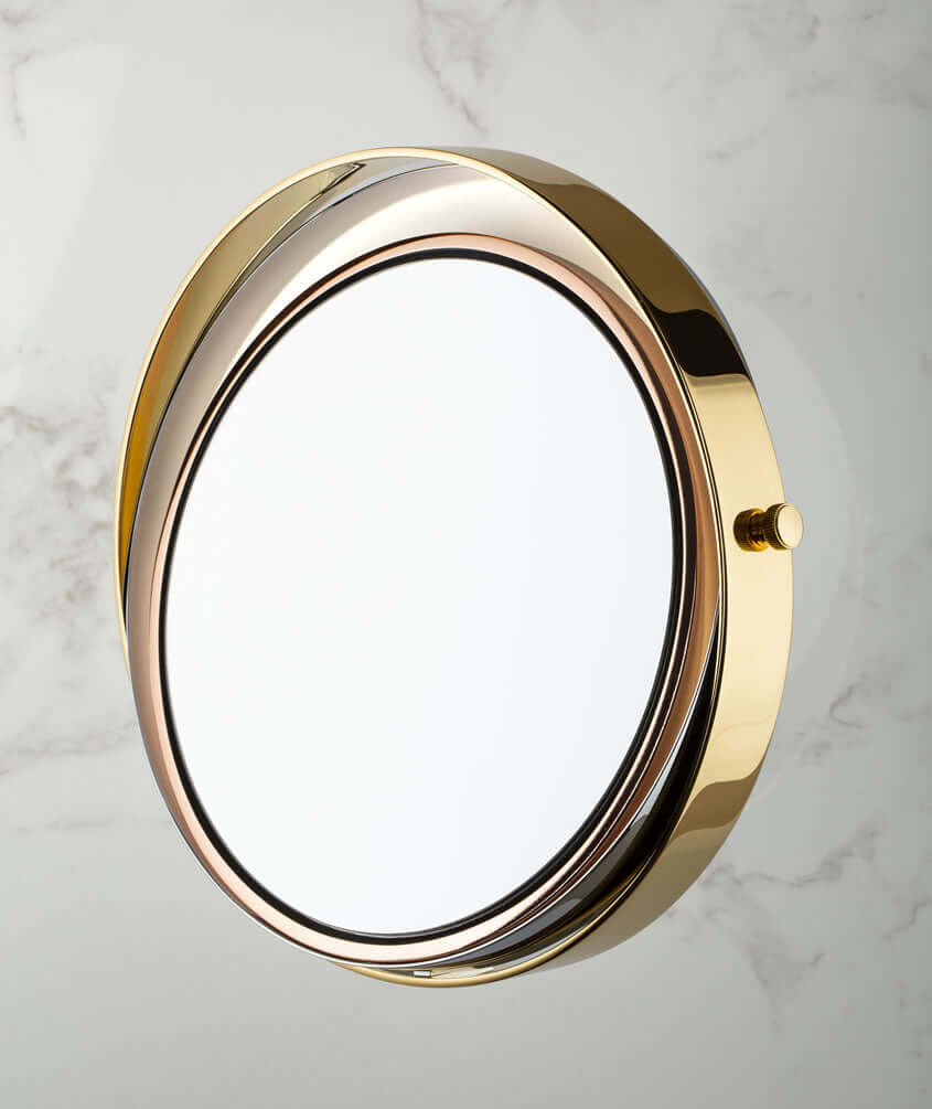 Miroir Brot Lord LED Orbit-Lit 3X Hardwired Makeup Mirror