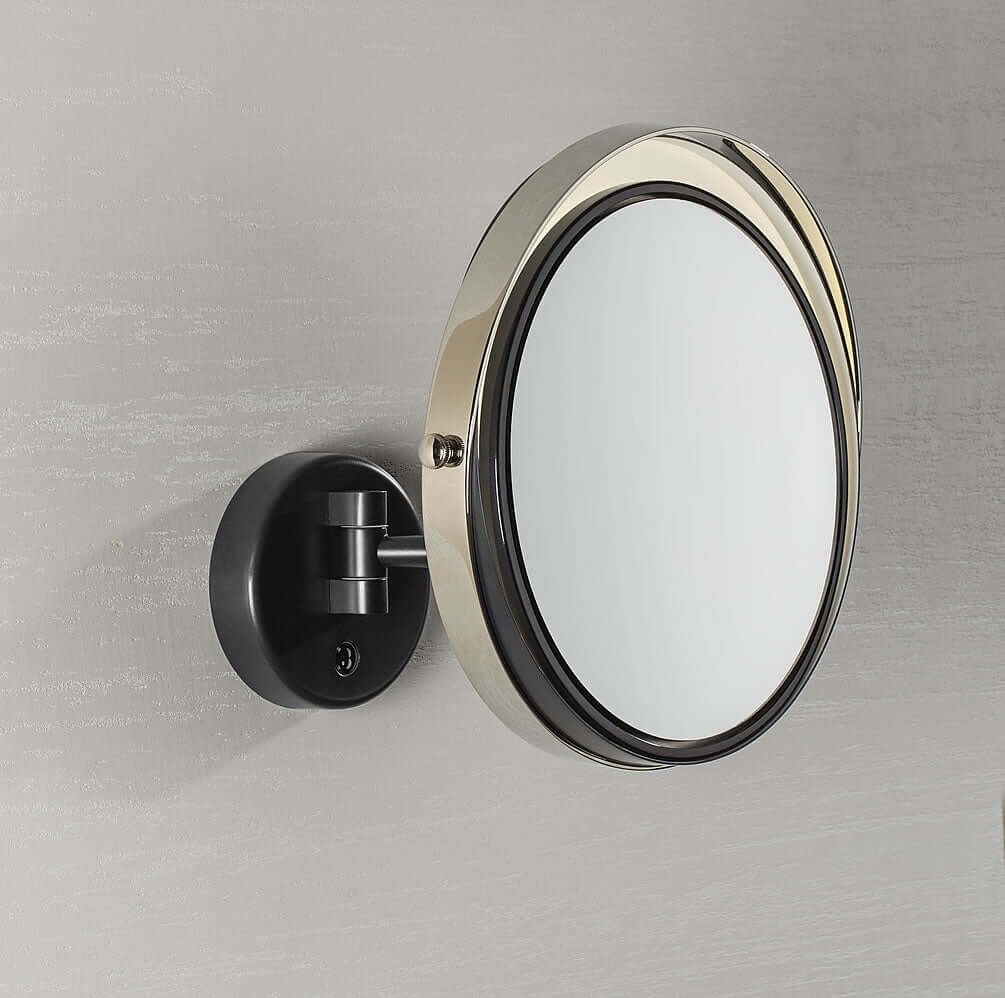 Miroir Brot Lord LED Orbit-Lit 3X Hardwired Makeup Mirror